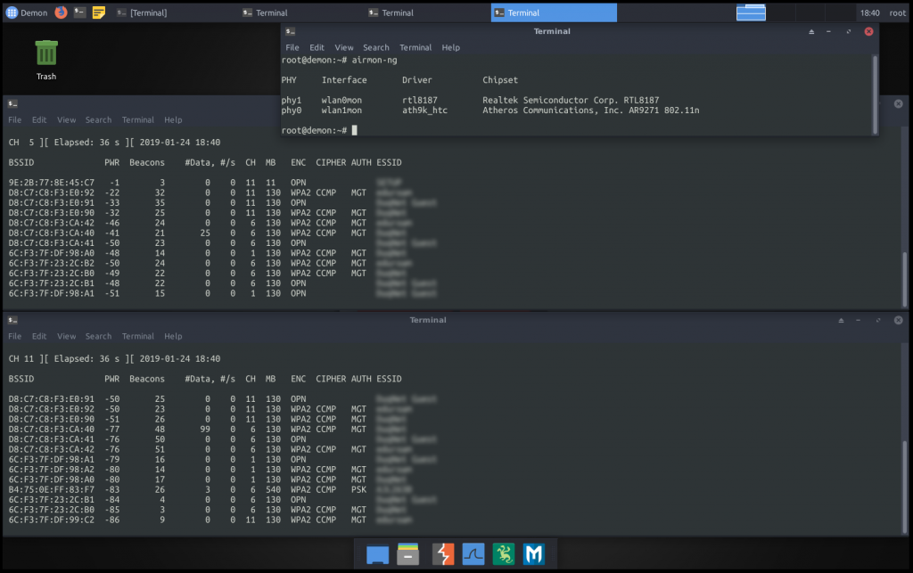 توزيعة Demon Linux لاختبار الاختراق والتحليل الجنائي الرقمى | GNU/Linux ...