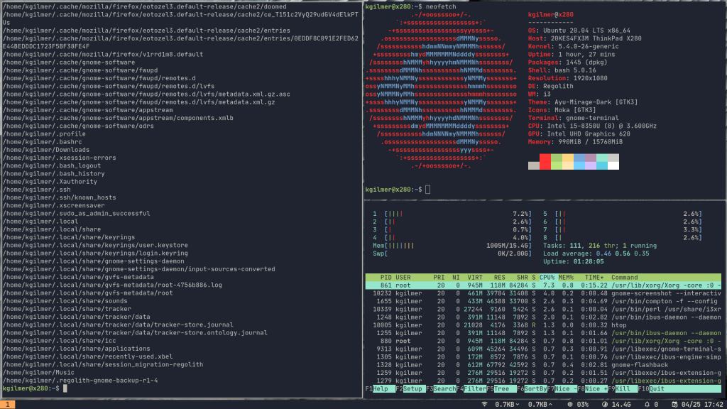 توزيعة Regolith Linux مبنيه على ابنتو مع مدير نوافذ i3 | GNU/Linux Revolution